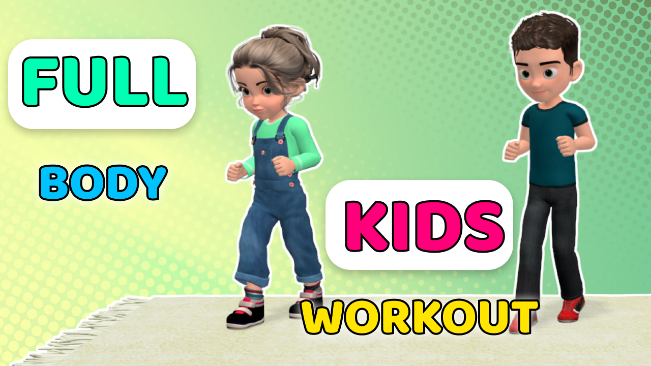 30 Min Full Body Kids Workout At Home – Kids Exercises and Workouts